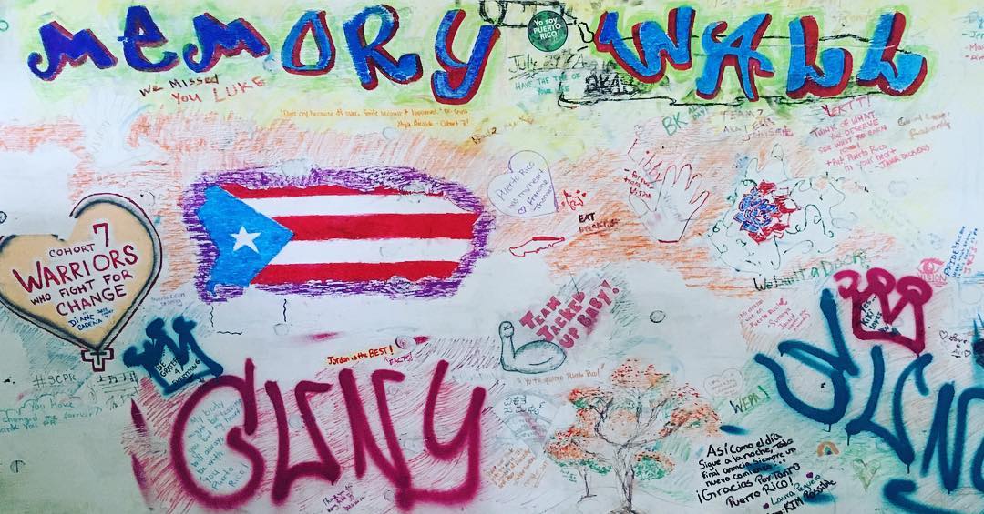 Puerto Rico Rebuild Project Memory Wall - NECHAMA